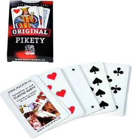 _Ostatní 1_ HRA Karetní Pikety karty 32ks v krabičce *SPOLEČENSKÉ HRY* 10401718