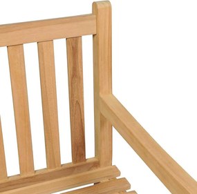 Zahradní lavice 228 cm masivní teakové dřevo 316624