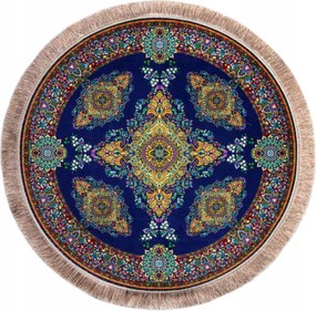Koberec do obývacího pokoje Ložnice Kulatý Turecký Orientální Mandala Retro Vintage