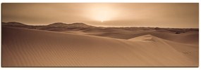Obraz na plátně - Pouště Sahara - panoráma 5131FA (105x35 cm)