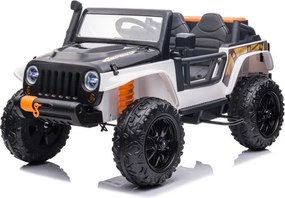 LEAN CARS Elektrické autíčko XB-1118 LED dálkové ovládání bílé
