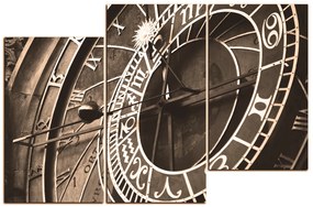 Obraz na plátně - Pražský orloj 1113FC (135x90 cm)