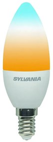 Sylvania 0028903 led chytrá žárovka 1x5w | e14 | 470lm | 2700-6500k - stmívatelná, wi-fi, bílá