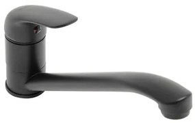 Dřezová baterie Ceramia S-Line Pro s otočným ramínkem černá matná SIKOBSLPRO282C