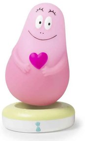 PABOBO Světýlko na usínání Lumilove Barbapapa svítící kamarád Pink