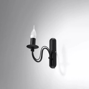 Sollux Lighting Nástěnné svítidlo MINERWA černé