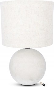 Noční lampa do ložnice, stolní, s kontaktním stínítkem, klasická, 37,5 cm