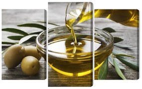 Vícedílný obraz Olivový Olej Nedostatek Nedostatek Plátno Canvas 180x120