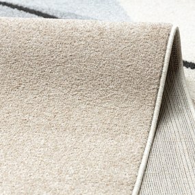Dywany Łuszczów, Kusový koberec Fusion 9213 cream/beige, 140x190, béžová, kancelář