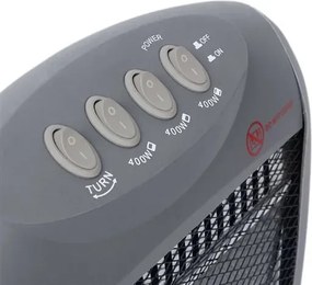Infrazářič Solight IR01 - topný výkon 1200 W - 3 nastavitelné úrovně vytápění