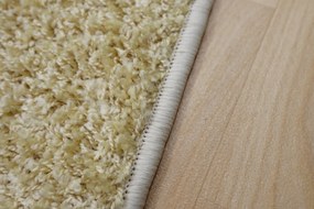 Vopi, Metrážový koberec Color Shaggy béžový - neúčtujeme odřezky z role, na míru, šíře 2m,3m,4m, béžová, ab (mřížka), dětský pokoj
