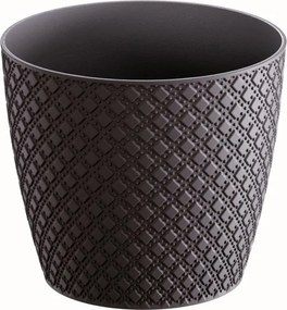 PRO Květináč ORIENT antracit 25,8cm
