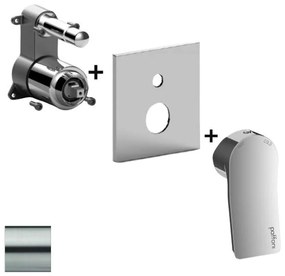 Paffoni Tilt - Baterie pod omítku pro 2 spotřebiče, nerez TIBOX015ST/M