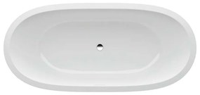 Laufen Il Bagno Alessi One - Vana vestavná 178x82 cm, se vzduchovou masáží a senzorem, bílá H2459710006051