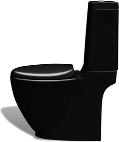 Černá keramická toaleta a bidet 270060