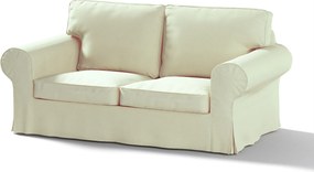 Potah na pohovku IKEA  Ektorp 2-místná, nerozkládací barva krémová látka lesklé, pletený vzor