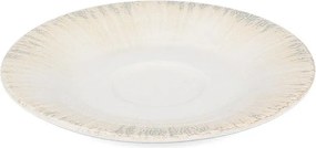 Světle šedý porcelánový podšálek ø 14 cm Nuance – BonBistro
