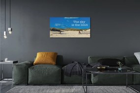 Obrazy na plátně Beach nebe string 120x60 cm