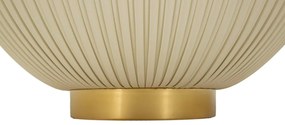 Designový konferenční stolek Calixtus 71 cm krémový