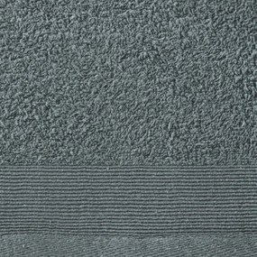 vidaXL Sada saunových osušek 2 ks bavlna 450 g/m² 80 x 200 cm zelená