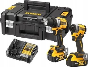 Dewalt Combo Set 18V DCK2051P2T (DCD800+DCF850) 2 x 5,0Ah Tstak