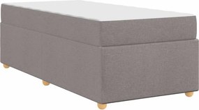 Rám postele Taupe 90 x 200 cm textil 3399332