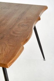 Jídelní stůl LARSON přírodní dub/černý