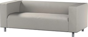 Potah na pohovku IKEA Klippan 2-místná barva šedá látka pletený vzor