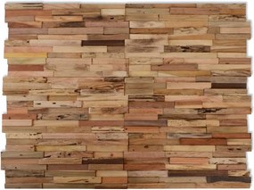 Nástěnné obkladové panely 10 ks 1,03 m² recyklovaný teak 326170