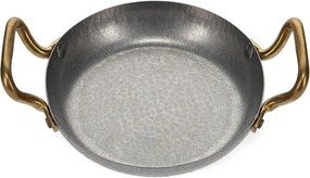 Servírovací kovový talíř ve stříbrné barvě ø 18 cm Serve – BonBistro
