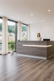 PVC podlaha - lino Toptex Lime Oak 796M, na mieru, šíře 4m,5m, šedá, filc, chodba / predsieň, Beauflor