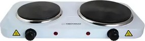 Esperanza EKH014W bílá / Elektrický vařič / 2 plotny / 2500 W / 5 tepl