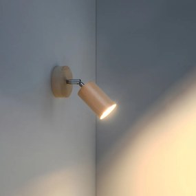 Sollux Lighting Nástěnné svítidlo BERG přírodní dřevo
