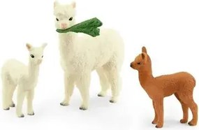 Schleich Wild Life 42544 Rodina lam Alpaka / od 3 let