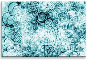 Obraz Chladná mandala Velikost (šířka x výška): 150x100 cm