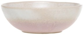 Béžovo-růžová rustikální mísa Valence Dusty Rose - Ø 20*7 cm / 1045 ml