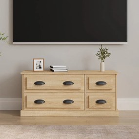 TV skříňka dub sonoma 100 x 35,5 x 45 cm kompozitní dřevo
