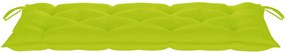 Zahradní lavice s poduškou 120 cm bambus 3063902