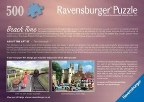 RAVENSBURGER Puzzle Čas na pláži / 500 dílků