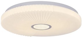 Bílé LED stropní svítidlo 38x38 cm Sunny – Candellux Lighting