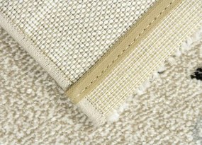 Koberce Breno Kusový koberec DIAMOND KIDS 24292/760, Hnědá, Vícebarevné, 160 x 230 cm