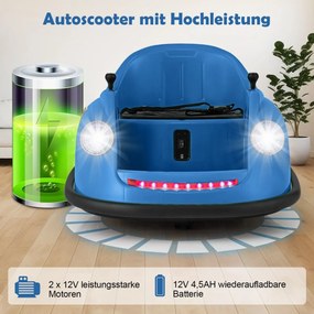 Costway 12V Bumper Car Dětské elektrické auto do nárazníku