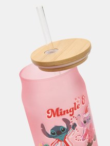 Sinsay - Hrnek se slámkou a vánočním potiskem Stitch - vícebarevná