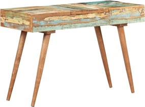 Toaletní stolek se zrcadlem 112 x 45 x 76 cm recyklované dřevo 323591