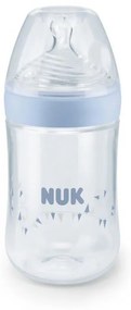 Kojenecká láhev NUK Nature Sense 260 ml modrá