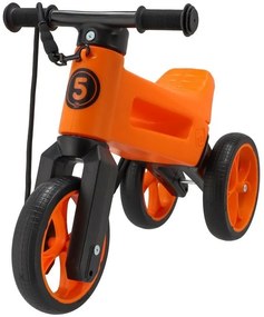 Odrážedlo teddies odrážedlo funny wheels rider supersport oranž. 2v1+popruh