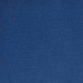 Otočná jídelní židle modrá textil 3087535