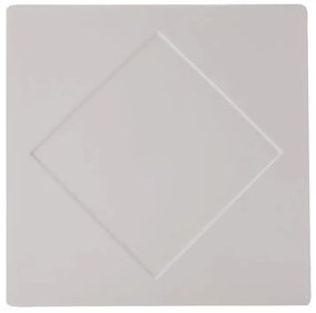 Maxwell and Williams Porcelánový čtvercový talíř Metrix - diamant 30,5 x 30,5 cm