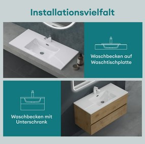 design umyvadlo BRUSSEL 912 60-100cm Velikost: 90