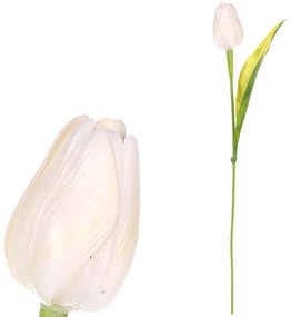 Autronic Tulipán plastový, bílý 1 ks
